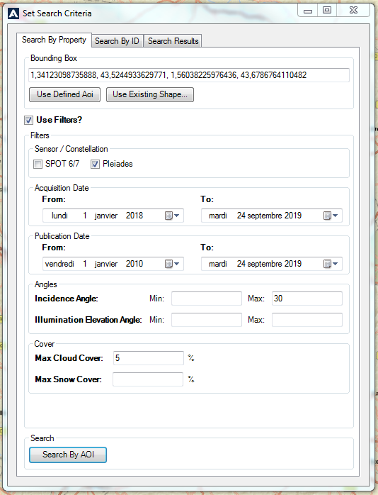 OneAtlas Data - View Service
