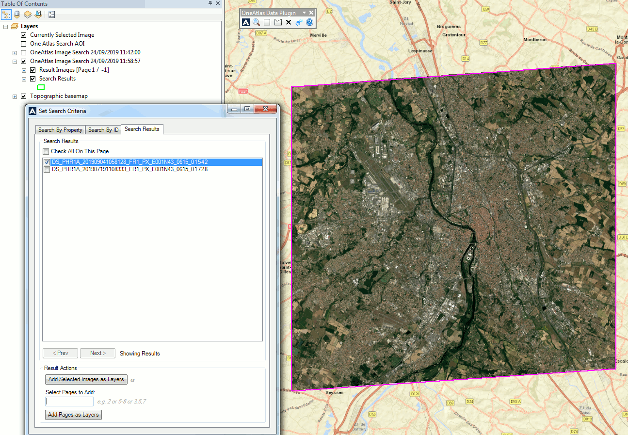 OneAtlas Data - View Service