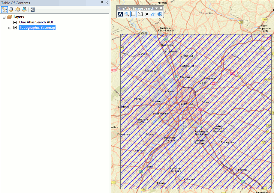 OneAtlas Basemap - GIS Tools